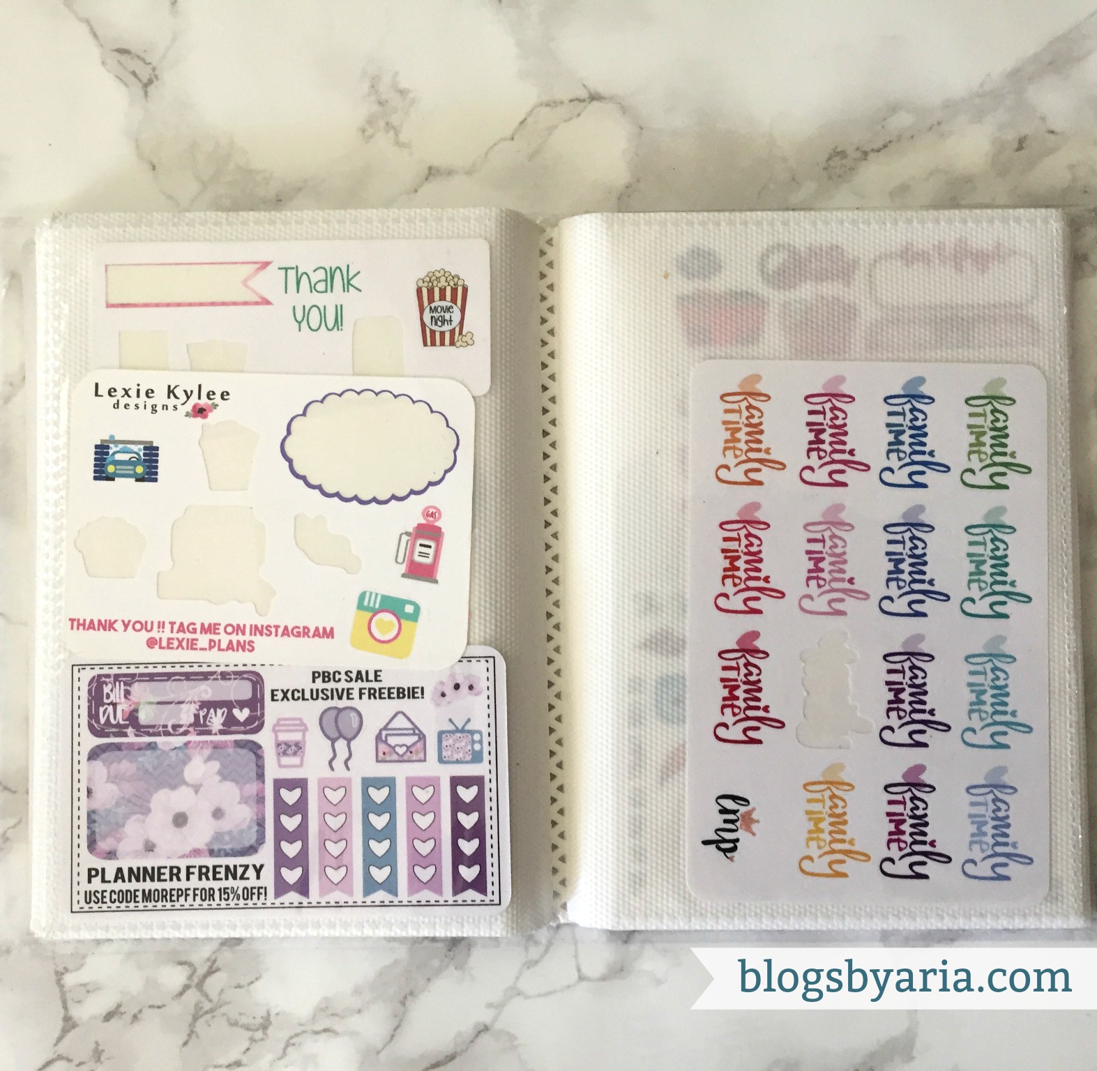 Planner Sticker Organization & Erin Condren Sale - Blogs by Aria