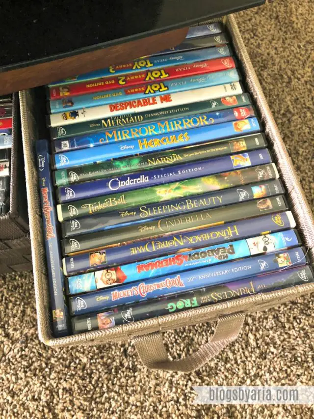 DVD Organization - Blogs by Aria