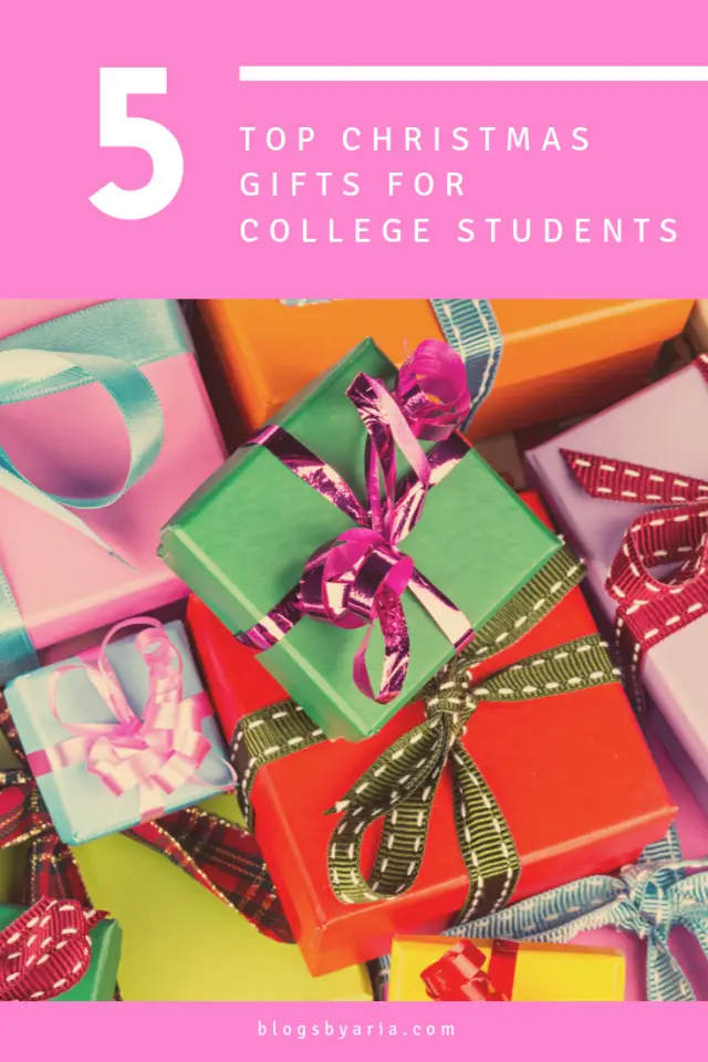 Top 5 Christmas Gifts for College Students - Blogs by Aria