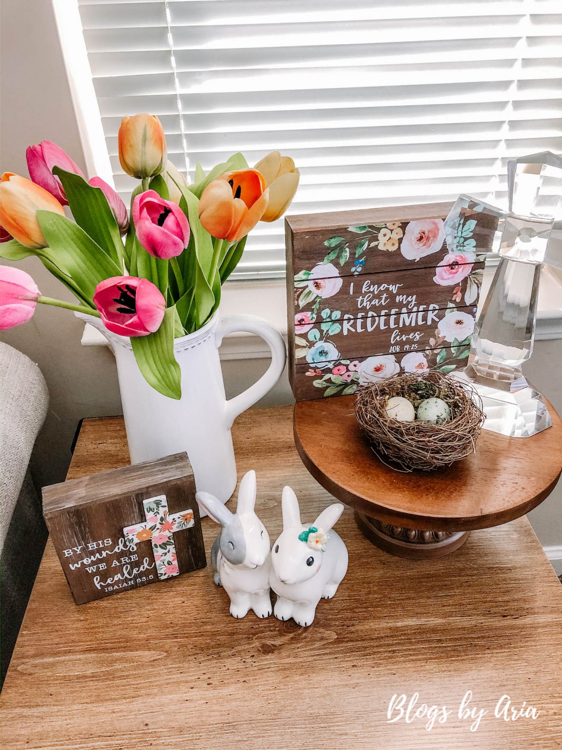 Easter Home Tour & Decorating Ideas - Blogs by Aria