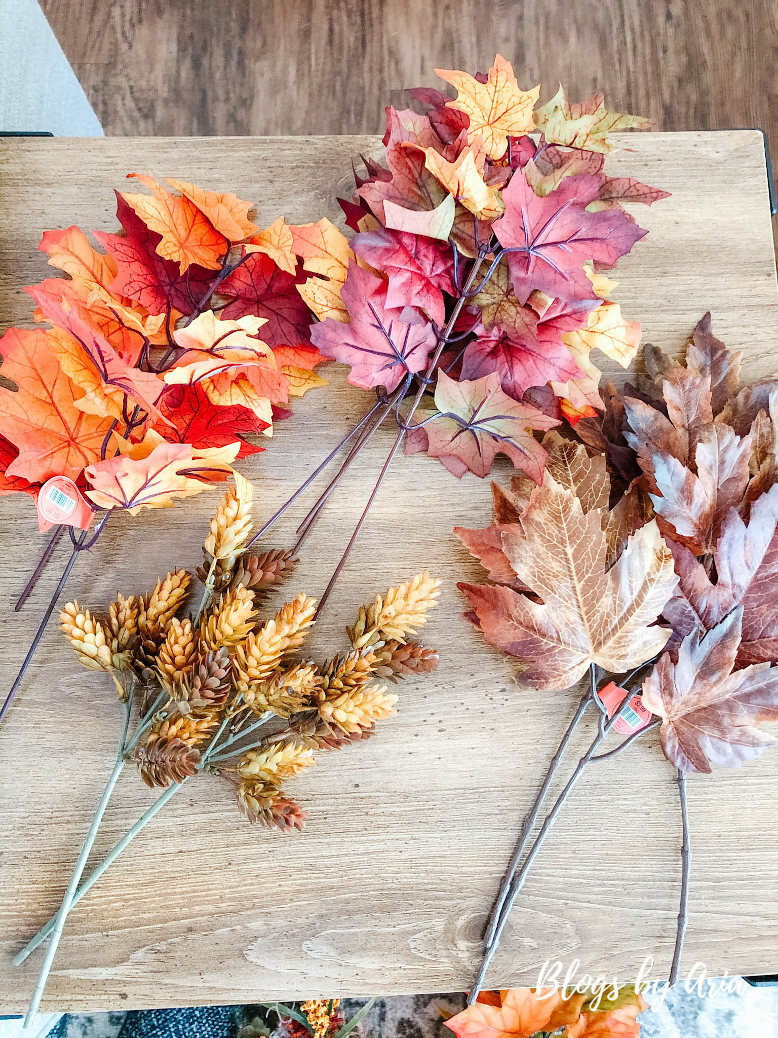 How to Create a Fall Garland - Blogs by Aria