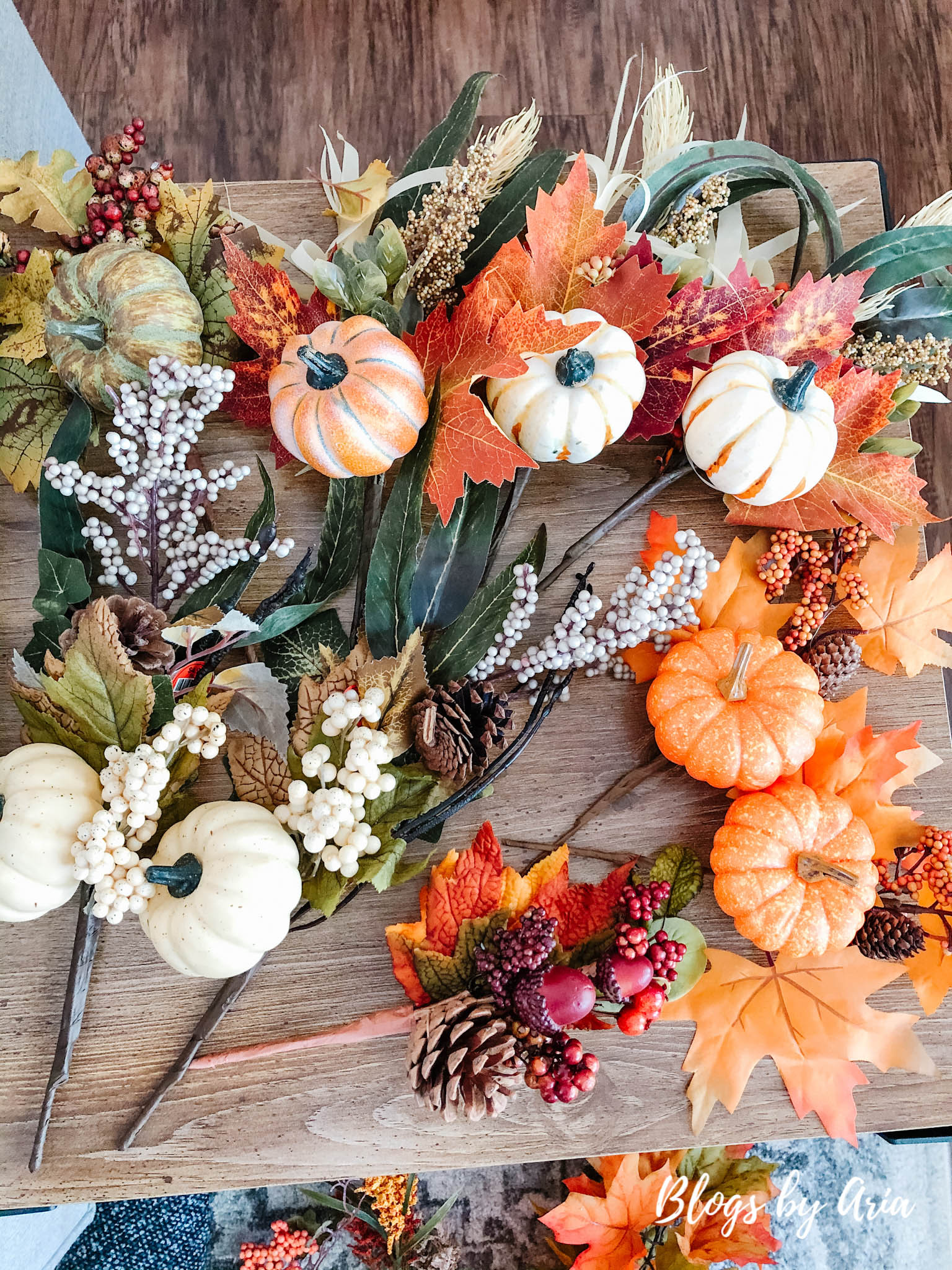 How to Create a Fall Garland - Blogs by Aria