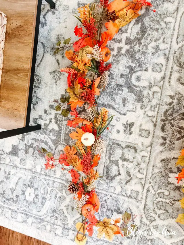 How to Create a Fall Garland - Blogs by Aria