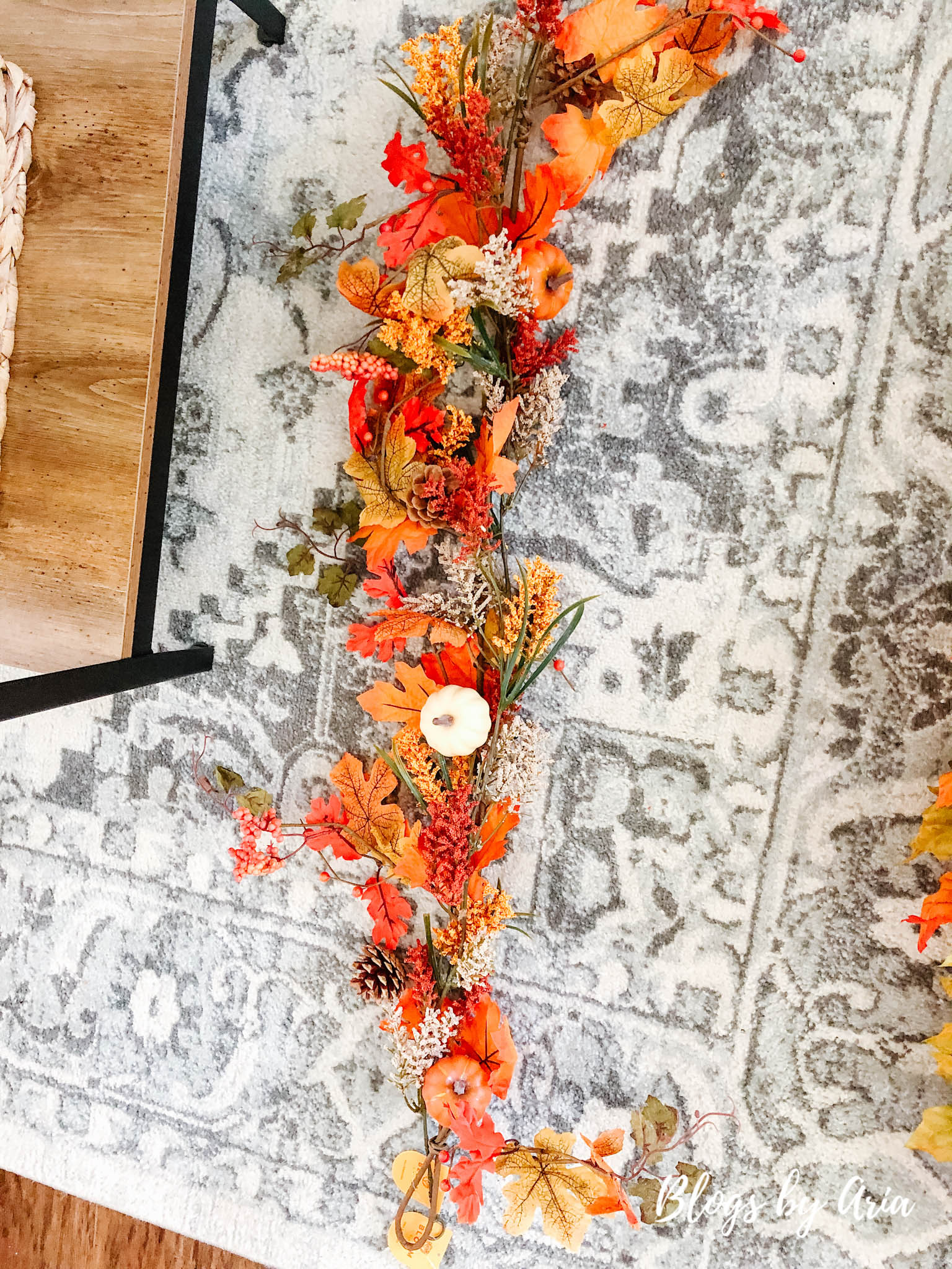 How to Create a Fall Garland - Blogs by Aria