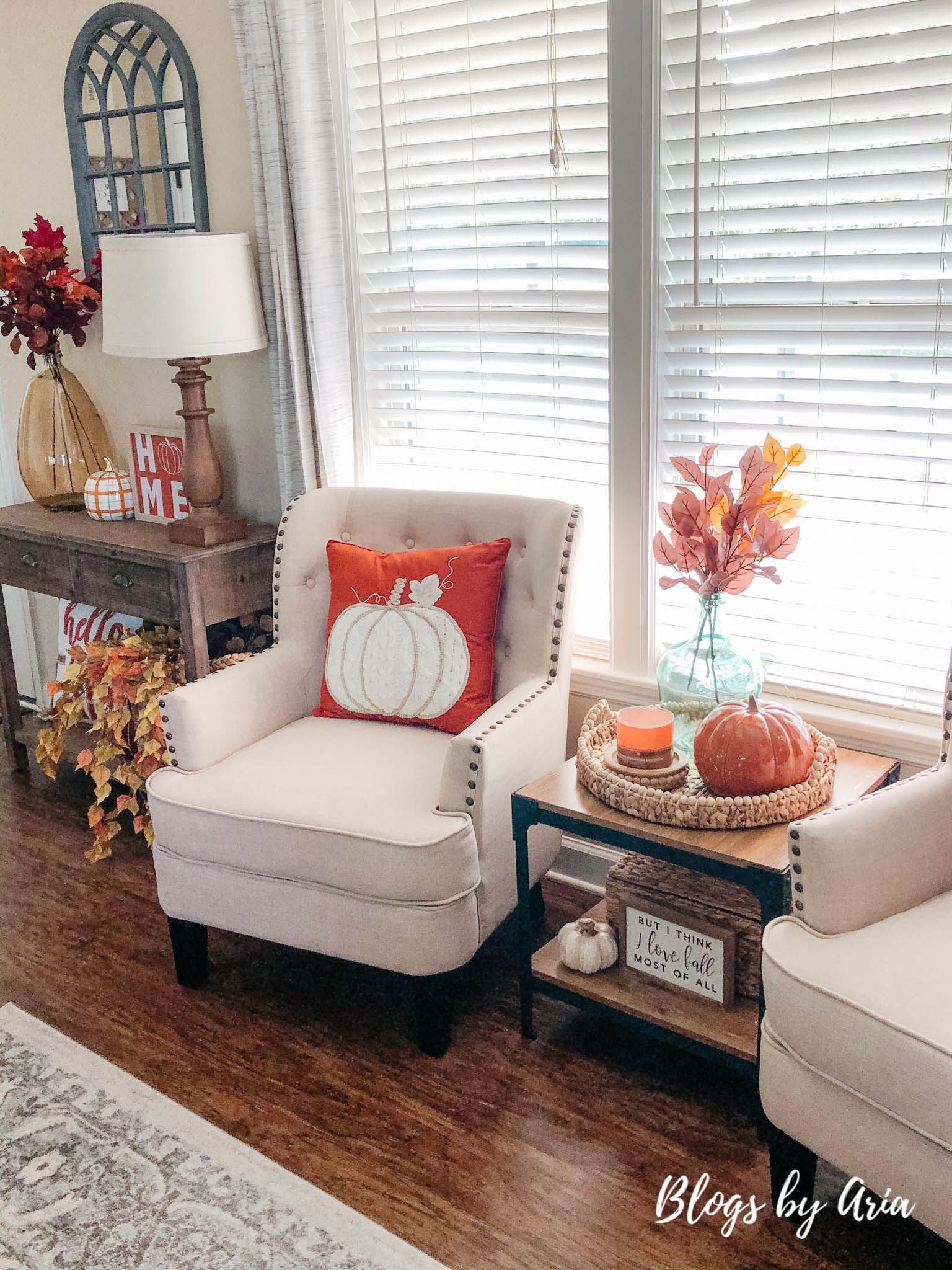Fall Family Room - Blogs by Aria