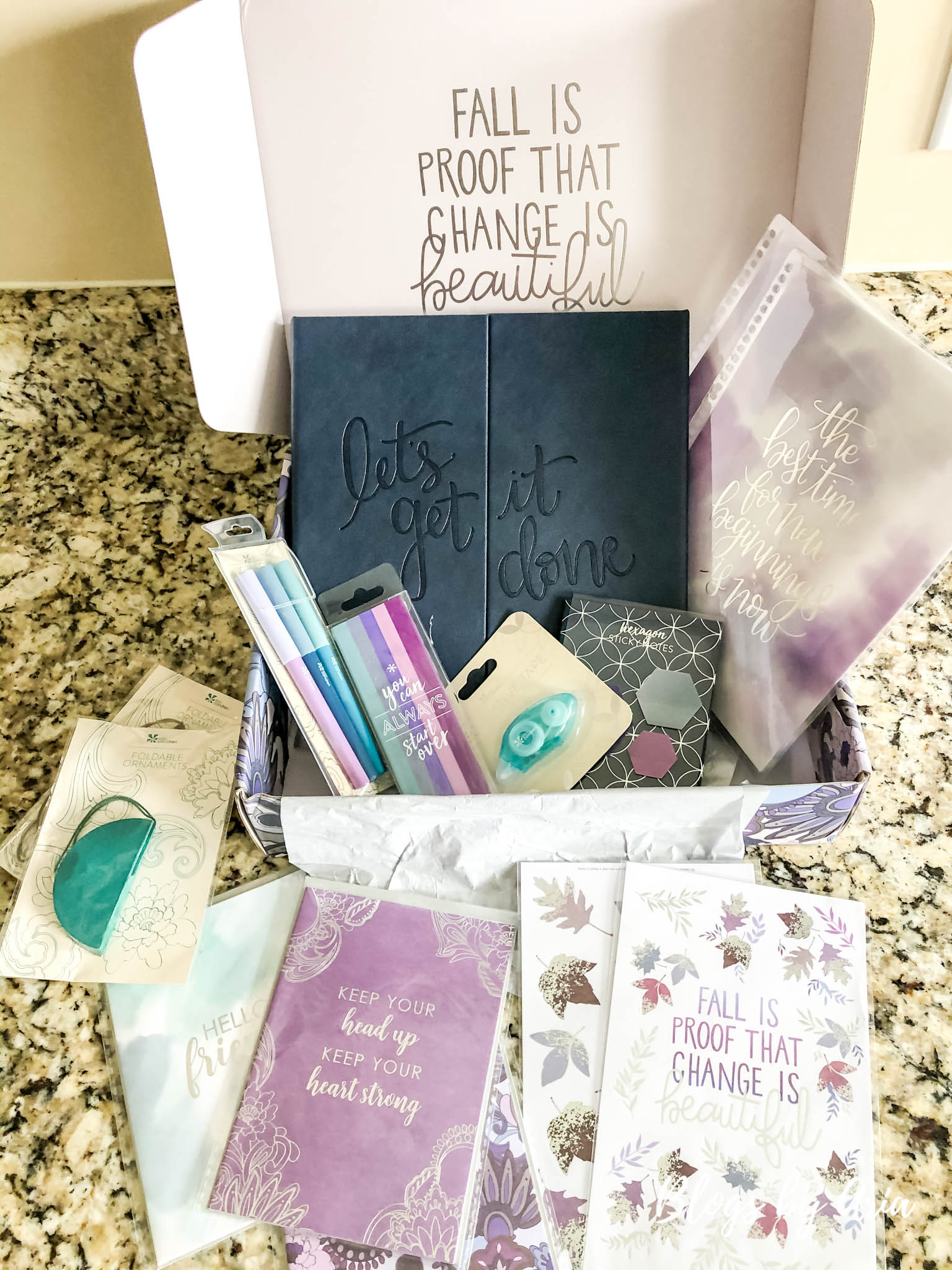 Fall 2020 Seasonal Surprise Box - Blogs by Aria