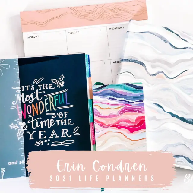 Erin Condren 2021 Life Planners – Vertical Life Planner, Softbound Life ...