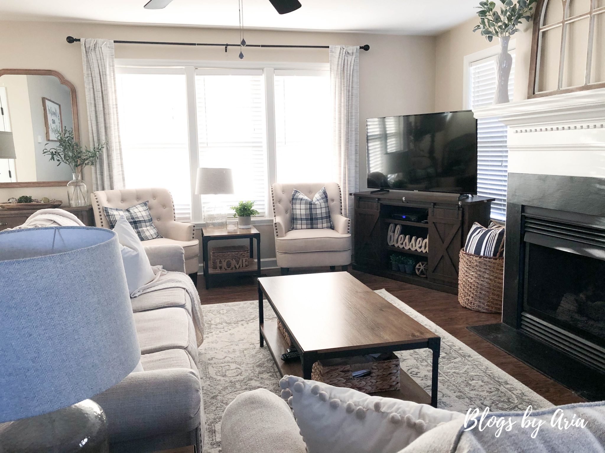 Living Room Decor Refresh - Blogs by Aria