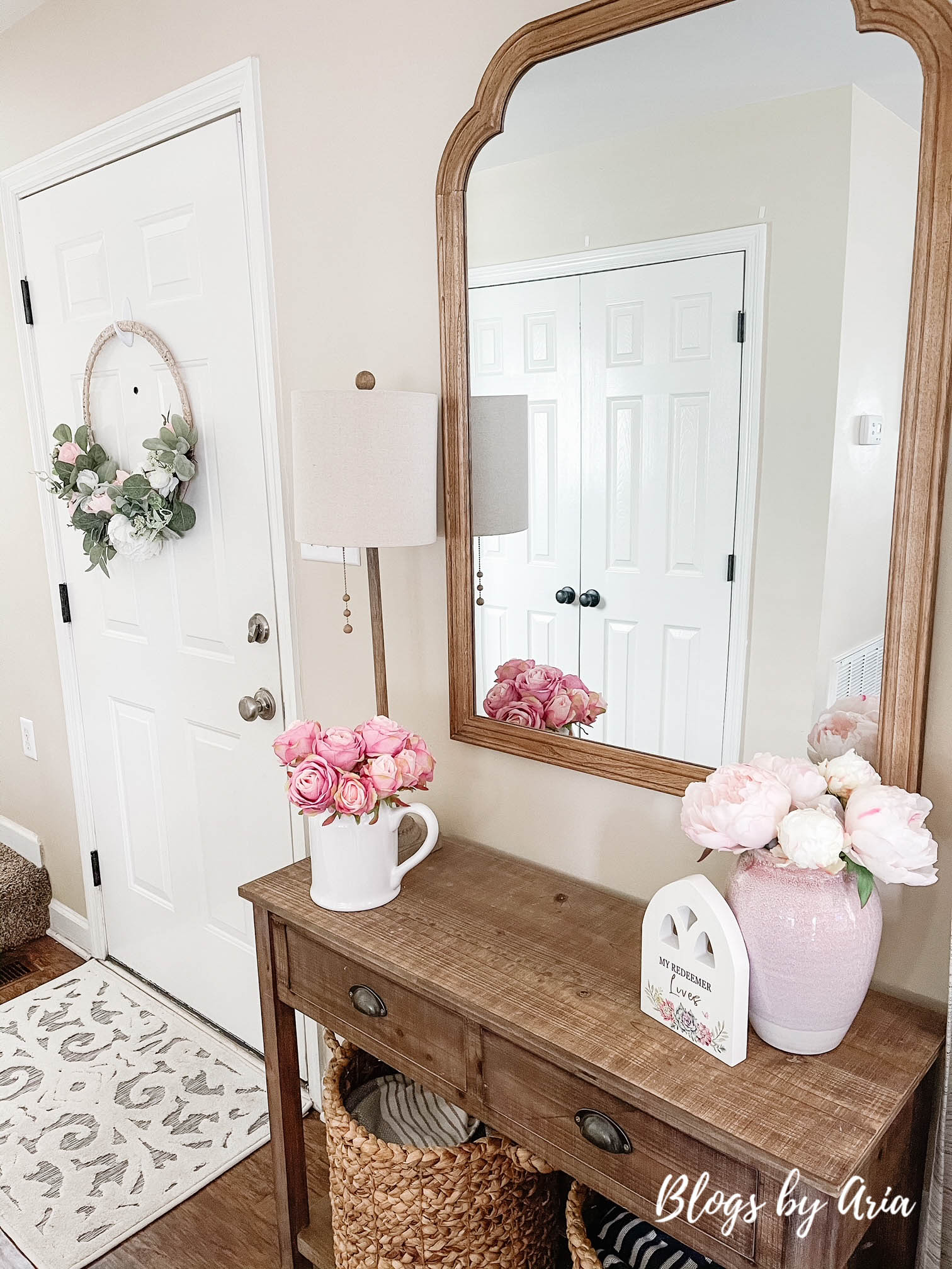 Spring Home Tour : Pops of Pink - Blogs by Aria