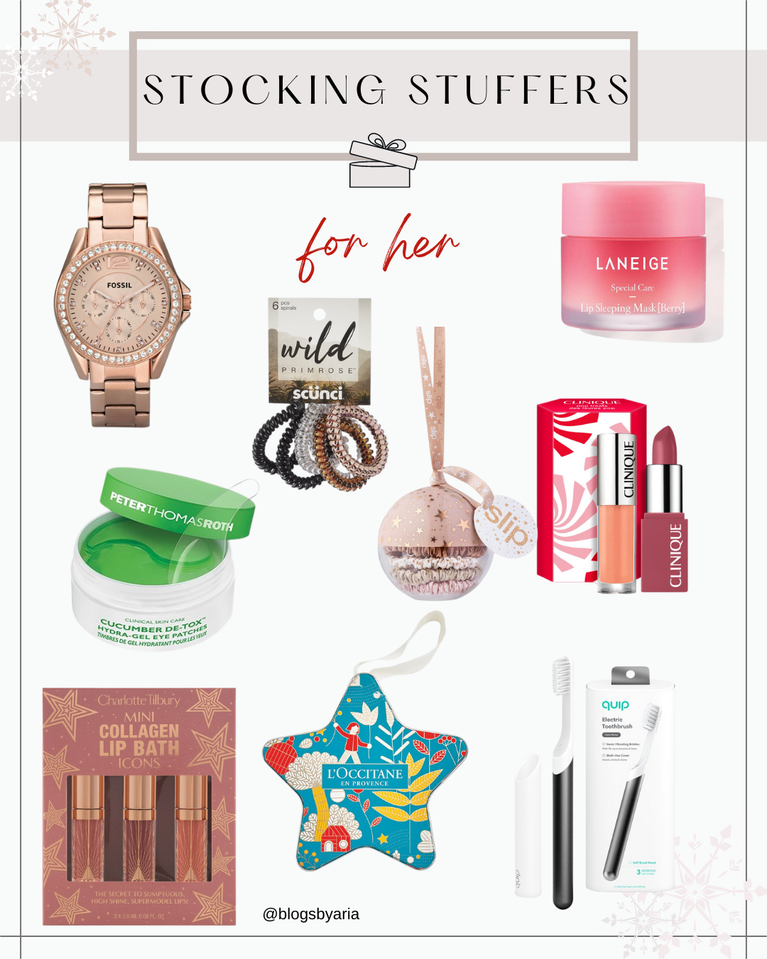 The Ultimate Stocking Stuffer Guide - Blogs by Aria