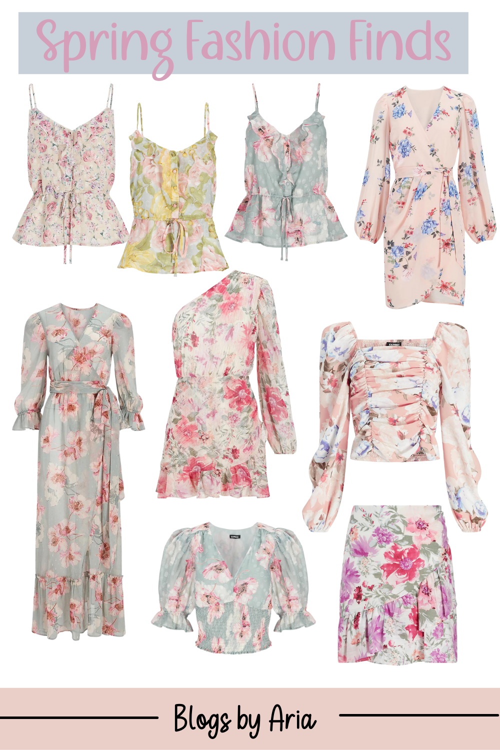 Spring Fashion Finds - Blogs by Aria