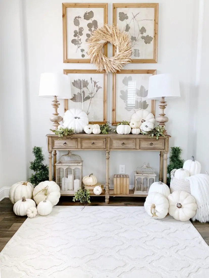 Neutral Fall Decorating Ideas - Blogs by Aria
