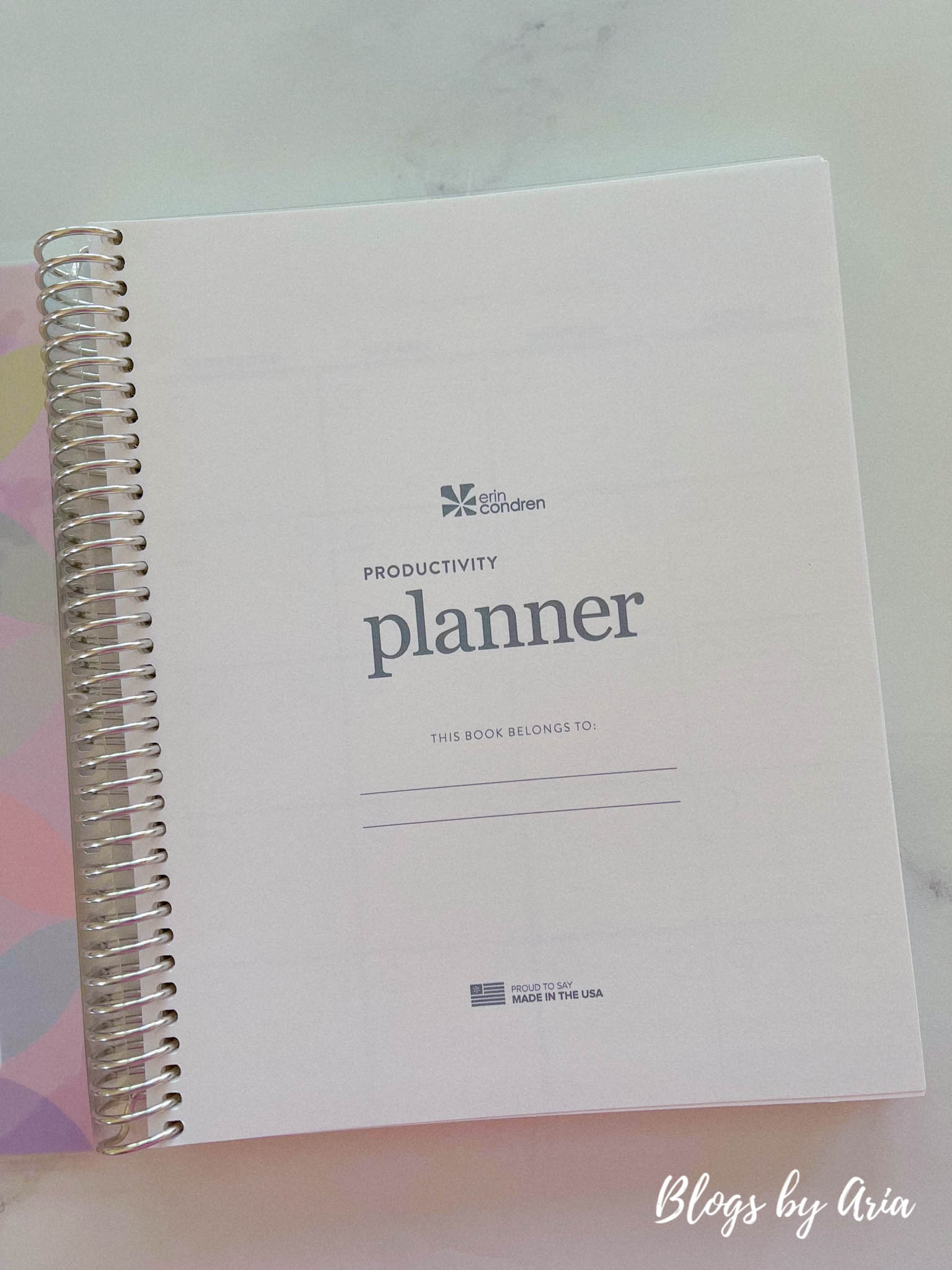 Erin Condren A5 Planner and Companion Planner Review - Blogs by Aria