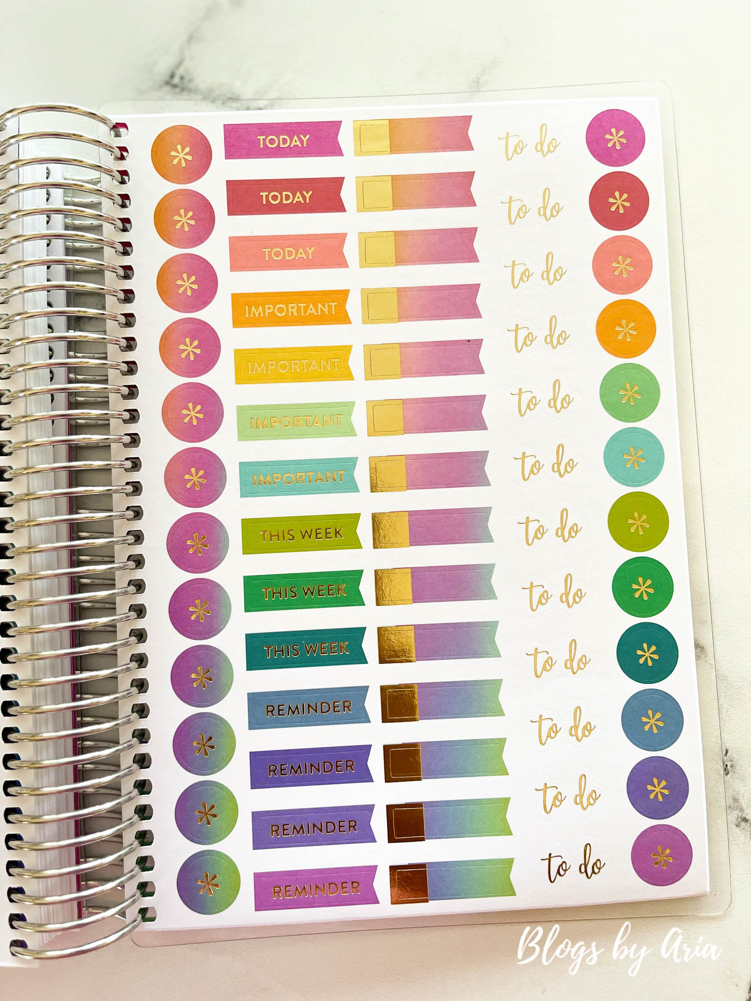 Erin Condren A5 Planner and Companion Planner Review - Blogs by Aria