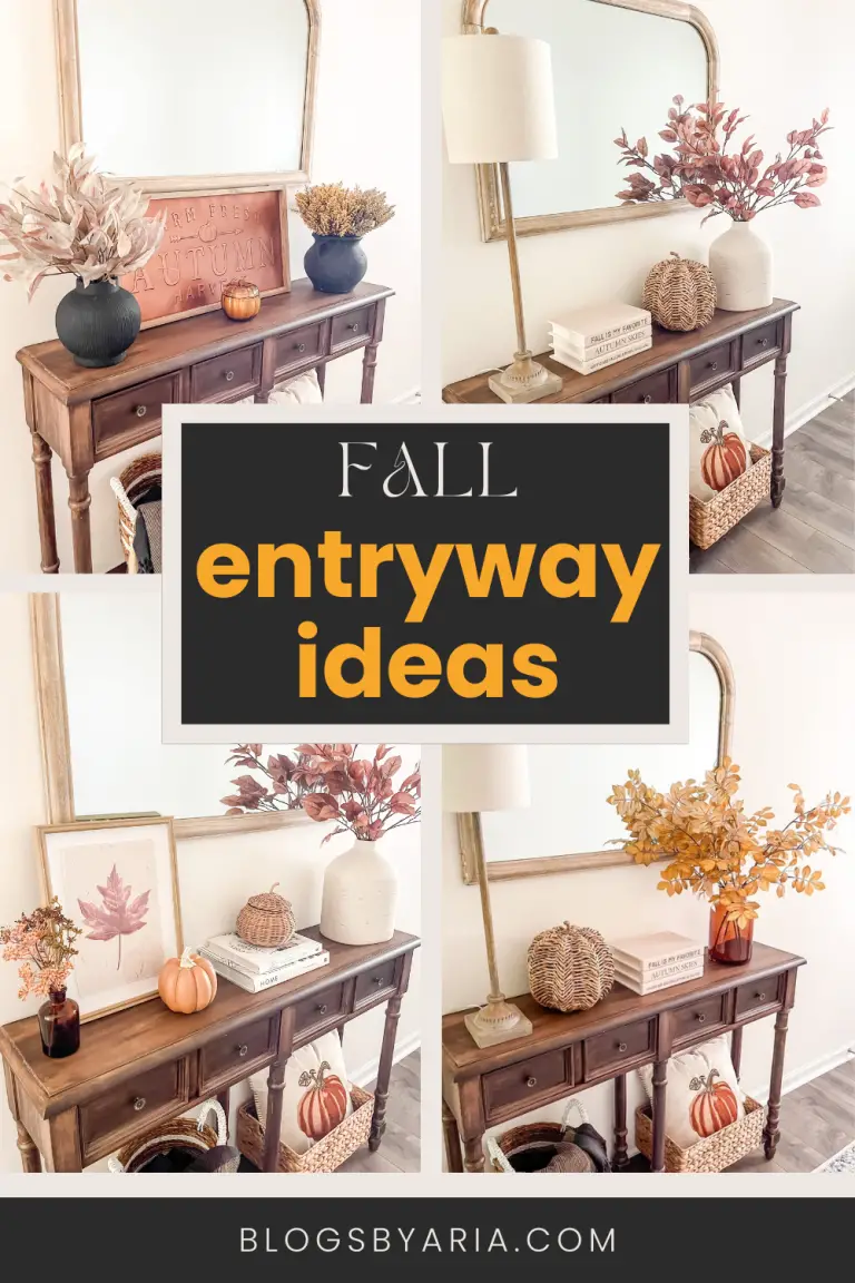 Cozy Fall Entryway Decorating Ideas - Blogs by Aria