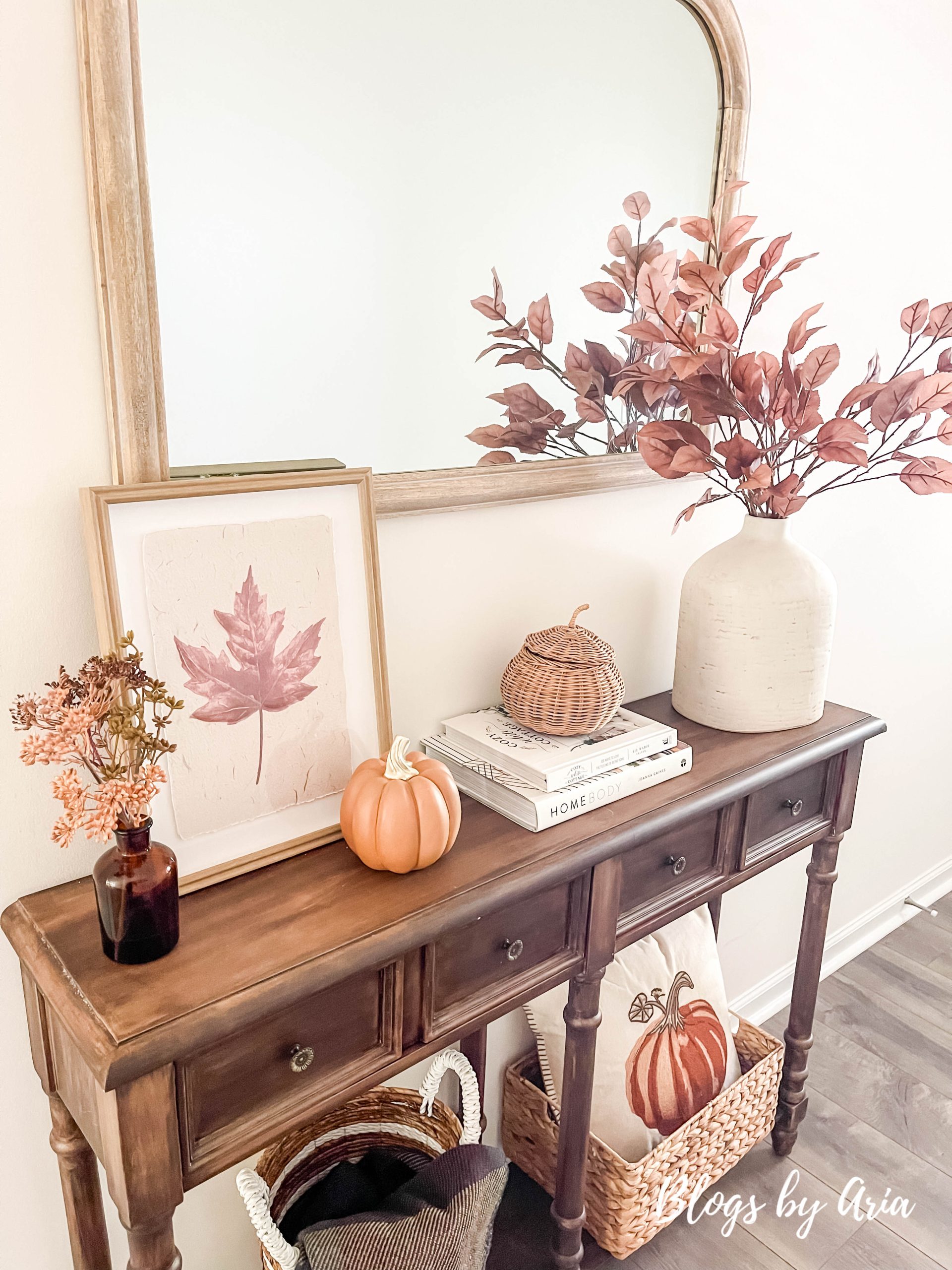 Cozy Fall Entryway Decorating Ideas - Blogs by Aria